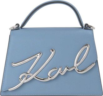 Karl Lagerfeld Sac Port&eacute; &Eacute;paule - Bleu Clair