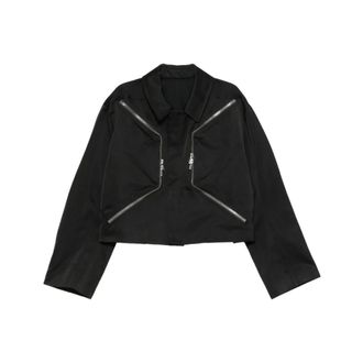 Rick Owens Homme, Vestes, Noir, Taille: L Veste Heizer