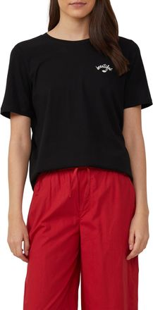 s.Oliver Jerseyshirt aus Baumwolle mit Stickerei