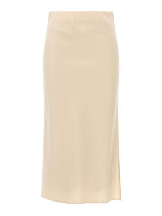 Brunello Cucinelli Jupe Midi - Beige