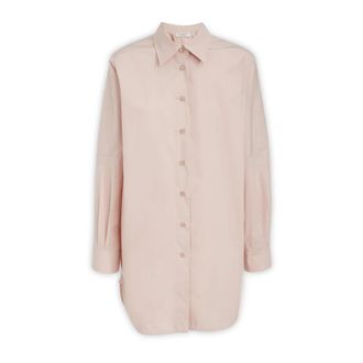 Philosophy di Lorenzo Serafini Lang&auml;rmliges- &uuml;bergro&szlig;es Hemd mit Kn&ouml;pfen - - Blouses & Shirts - Damen - Beige - S