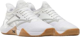 Reebok Femme Nano Court Sneaker, White/Black/Grey 1, 41 EU