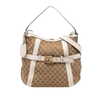 Gucci Sac bandouli&egrave;re Pre-owned - Femme - Pre-owned - Beige - Taille: ONE Size