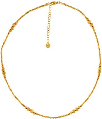 Dansk Copenhagen Passion Wasserdichte 2-Ball-Halskette - - Accessories - Damen - Gelb - ONE SIZE