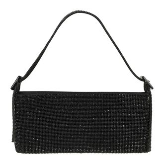 Benedetta Bruzziches Femme, Sacs, Noir, Taille: ONE Size Sac Mini Pochette en Filet de Cristal Noir