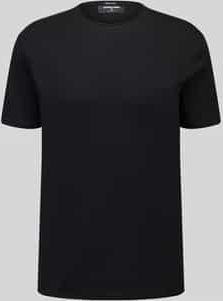 Strellson T-Shirt mit leicht abgerundetem Saum