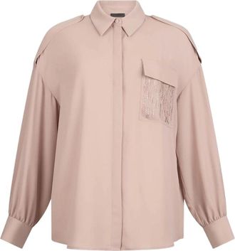 Liu Jo Damen, Blusen & Hemden, Beige, XSGr&ouml;&szlig;e