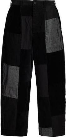 Comme Des Garçons Pantalon patchwork en coton