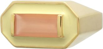Aliita Aliita, Femme, Accessoires, Multicolore, Taille: 52 MM Deco Maxi Baguette Moonstone Ring