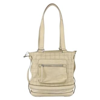 Chanel Pre-owned Vintage Schultertasche - - Pre-owned - Damen - Beige - ONE SIZE