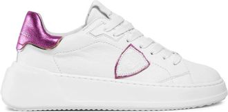 Philippe Model Femme, Chaussures, Blanc, Taille: 38 EU Tres Temple Low Baskets