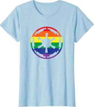 Star Wars Galactic Empire Imperial Crest Rainbow T-Shirt