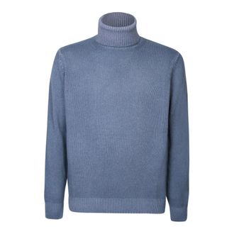 Dell'Oglio Homme, Pulls, Bleu, Taille: 2XL Dv1Ml Wsc5Rv N950 Turtleneck