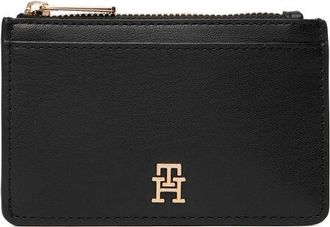 Tommy Hilfiger Kreditkartenetui AW0AW17735 Schwarz