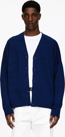 Arket Strickjacke Aus Baumwolle -Blau