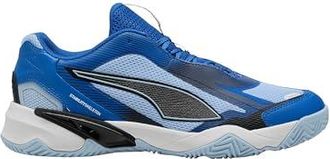 Puma Chaussures dint&eacute;rieur unisexes SOLARSTRIKE 4, Mountain Blue Black-Haute Tropic White, 45 EU, Mountain Blue PUMA Black Haute Tropic PUMA Blanc, 46 EU