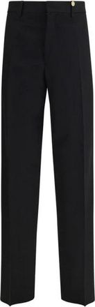 Versace Pantalon en laine - Homme - Pantalons - Noir - Taille: L