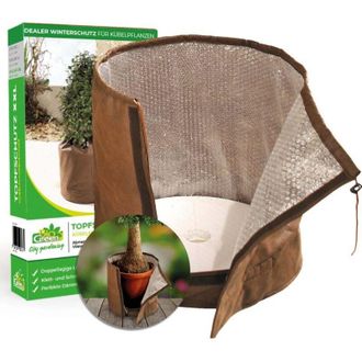 Bio Green Biogreen Winterschutz f&uuml;r Pflanzen Thermo XXL 90 cm x &Oslash; 85 cm Schutzvlies