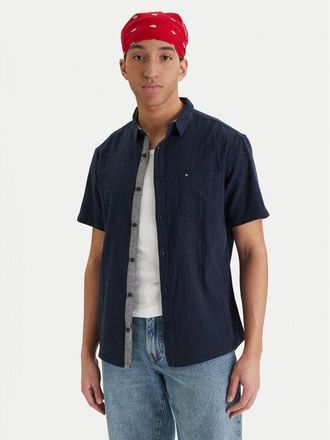 Quiksilver Hemd Time Box EQYWT04622 Dunkelblau Regular Fit