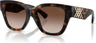 Burberry Femme, Accessoires, Brun, Taille: 53 MM Lunettes de soleil carr&eacute;es Be4489U