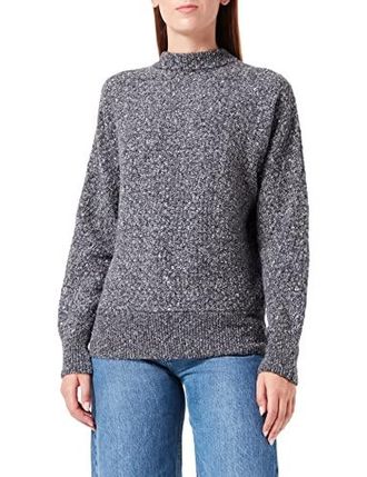 Mustang Jeans Carla C Structure Sweater, Ebony 4086, XS Femme