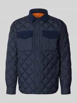 Save The Duck Regular Fit Jacke in Stepp-Optik Modell FIRMIN