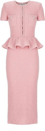 Self Portrait Femme, Robes, Rose, Taille: 38 FR Maxi Robes