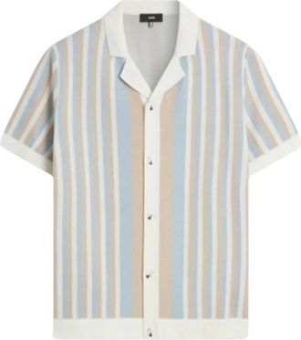 Cinque Cinque, Homme, Chemises, Multicolore, Taille: M Cijano Short Sleeve Shirt