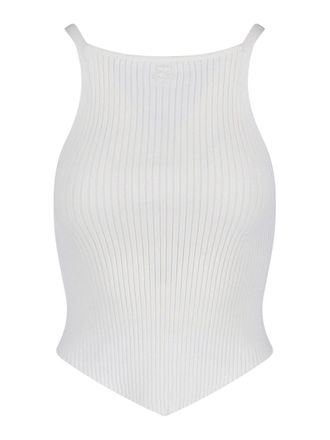 Courr&egrave;ges Top - Blanc