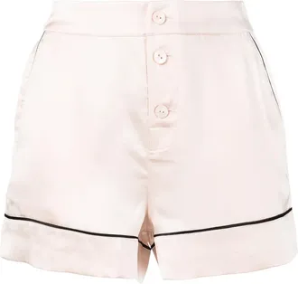 Agent Provocateur Shorts mit Kontrastpaspeln - Rosa
