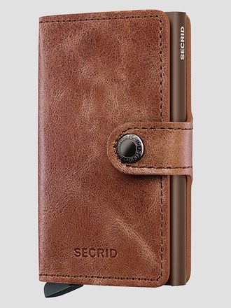 Secrid Mini Vintage Portefeuille marron