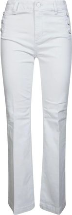 Liu Jo Femme, Jeans, Blanc, Taille: W30 B.Up Flare H.w. Jeans