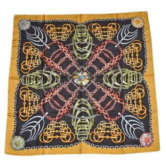 Gucci Pre-owned Vintage Scarf - Femme - Pre-owned - Multicolore - Taille: ONE Size