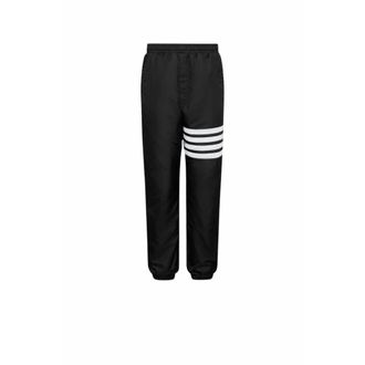 Thom Browne Homme, Pantalons, Noir, Taille: M Pantalons de surv&ecirc;tement