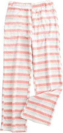 Generic Pantalon de pyjama ray&eacute; en flanelle pour femme, pantalon de pyjama ray&eacute; pour femme, pantalon de d&eacute;tente l&eacute;ger, v&ecirc;tement de nuit, pantalon large en cot