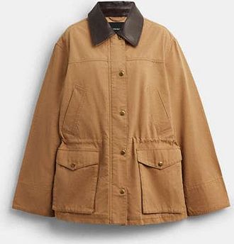 Coach Barn-Jacke Aus Biobaumwolle