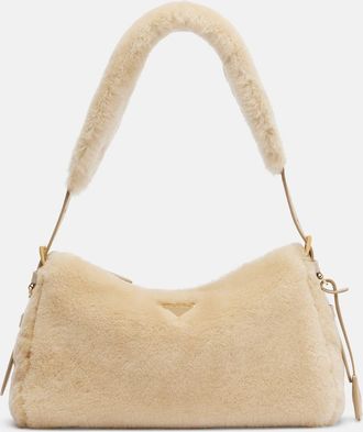 Prada Sac Prada Aim&eacute;e Medium en shearling