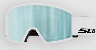Scott Ambit White Goggle amp ice chrome s2