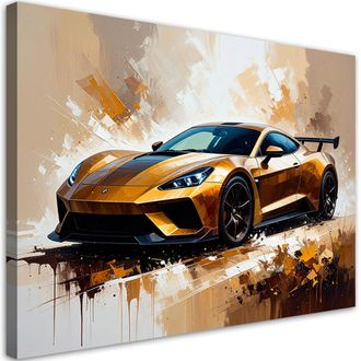 Feeby Bilder - Foto Geschenk - 115x75 1tlg - Leinwandbilder Wohnzimmer - Wandbild &uuml;ber dem Bett - Bild Schlafzimmer - Aesthetic Zimmer Deko - Modern Picture