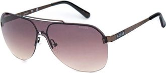 Guess Braune Metall-Sonnenbrille