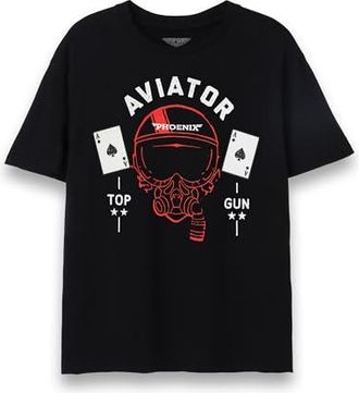 Top Gun Maverick T-Shirt Mens Adults Aviator Movie Black Tenue Vêtements XXL