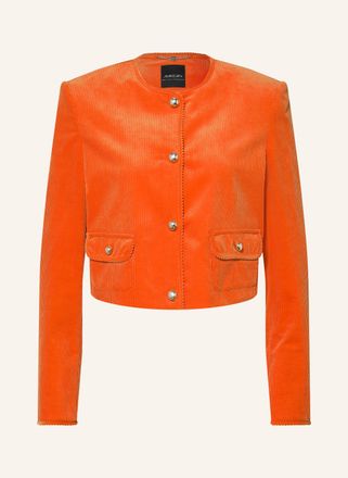 Marc Cain Kastenjacke Aus Cord orange