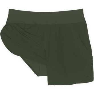 Lands End Badeshorts, Damen, Gr&ouml;&szlig;e:50 plus, Gr&uuml;n, Nylon-Mischung, by Lands End