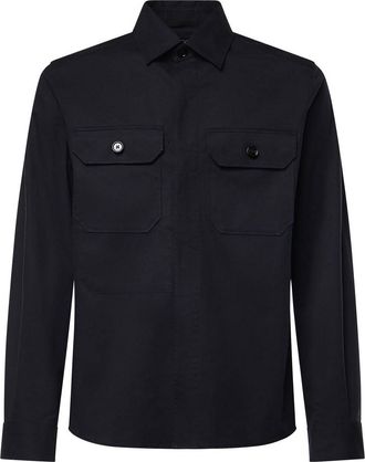 Ermenegildo Zegna Casualjacke - Dunkelblau
