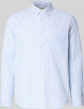 Calvin Klein Jeans Classic Fit Freizeithemd mit Button-Down-Kragen