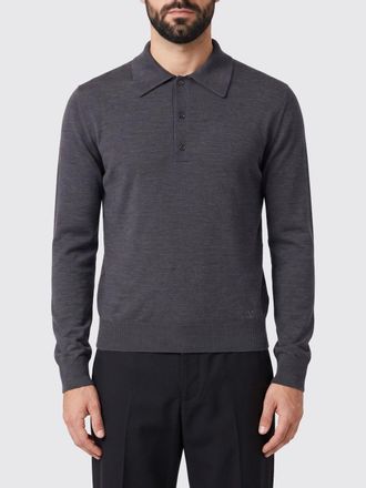 Valentino Garavani Slim-Fit Langarm-Polohemd aus Schurwolle