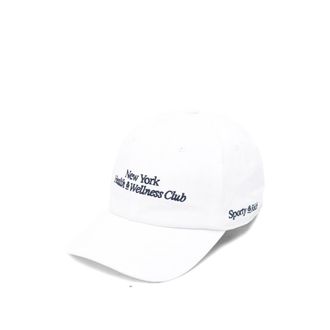Sporty & Rich Embroidered-logo Baseball Cap