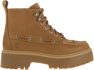 Timberland Femme, Chaussures, Jaune, Taille: 39 1/2 EU Stone Street Mid Lace-Up Platform Boot