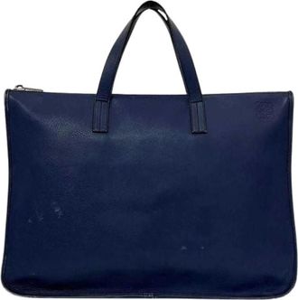 Loewe Sacoche Pre-owned - Homme - Pre-owned - Bleu - Taille: ONE Size