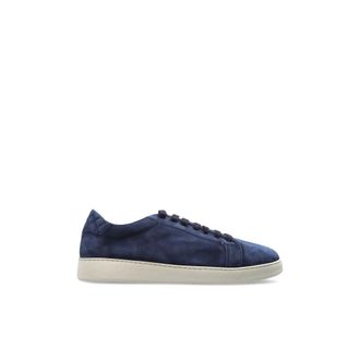 Eleventy Suede Sneakers - - Shoes - Herren - Blau - 44 EU